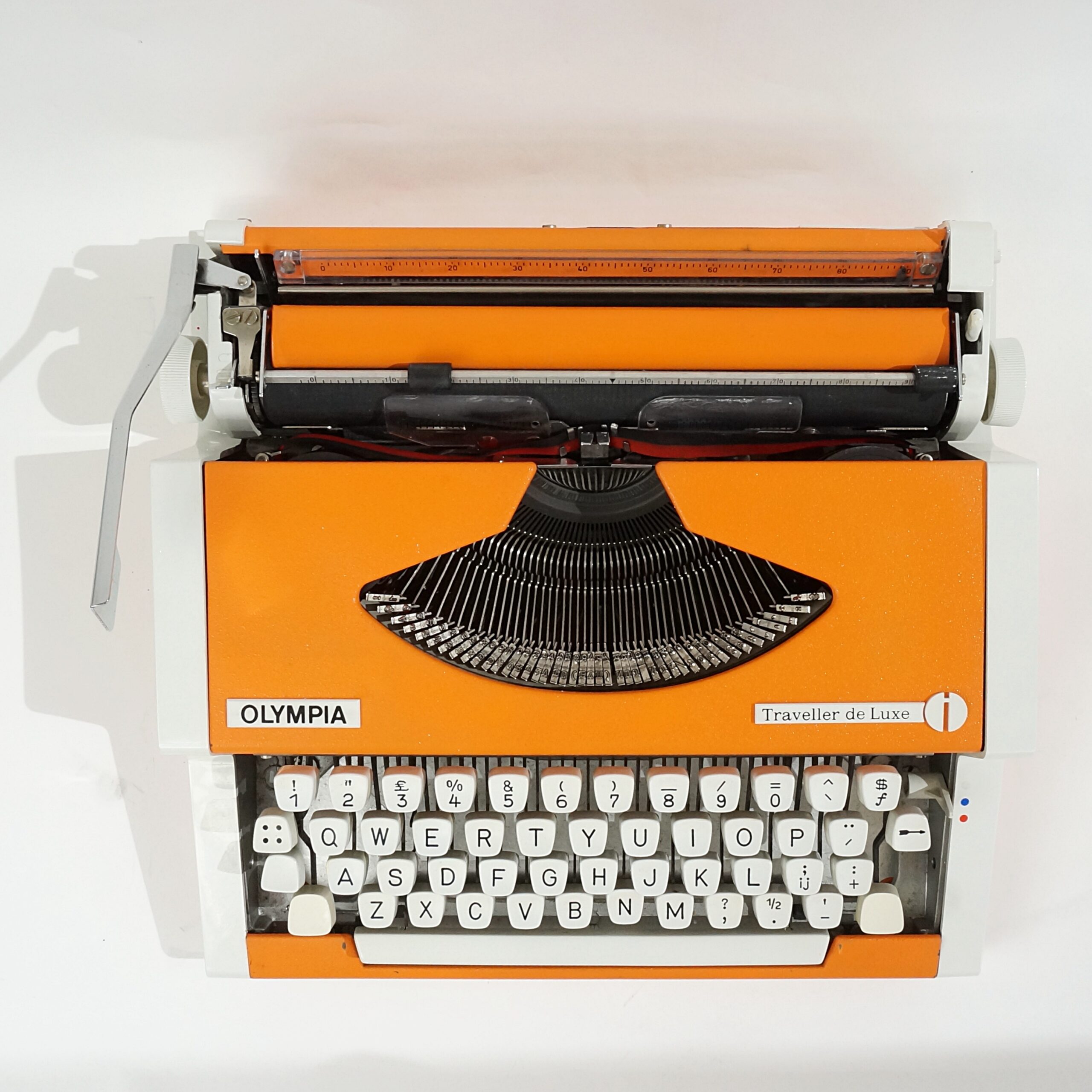 Olympia Traveller de Luxe Portable Typewriter - For Sale - Free Shipping