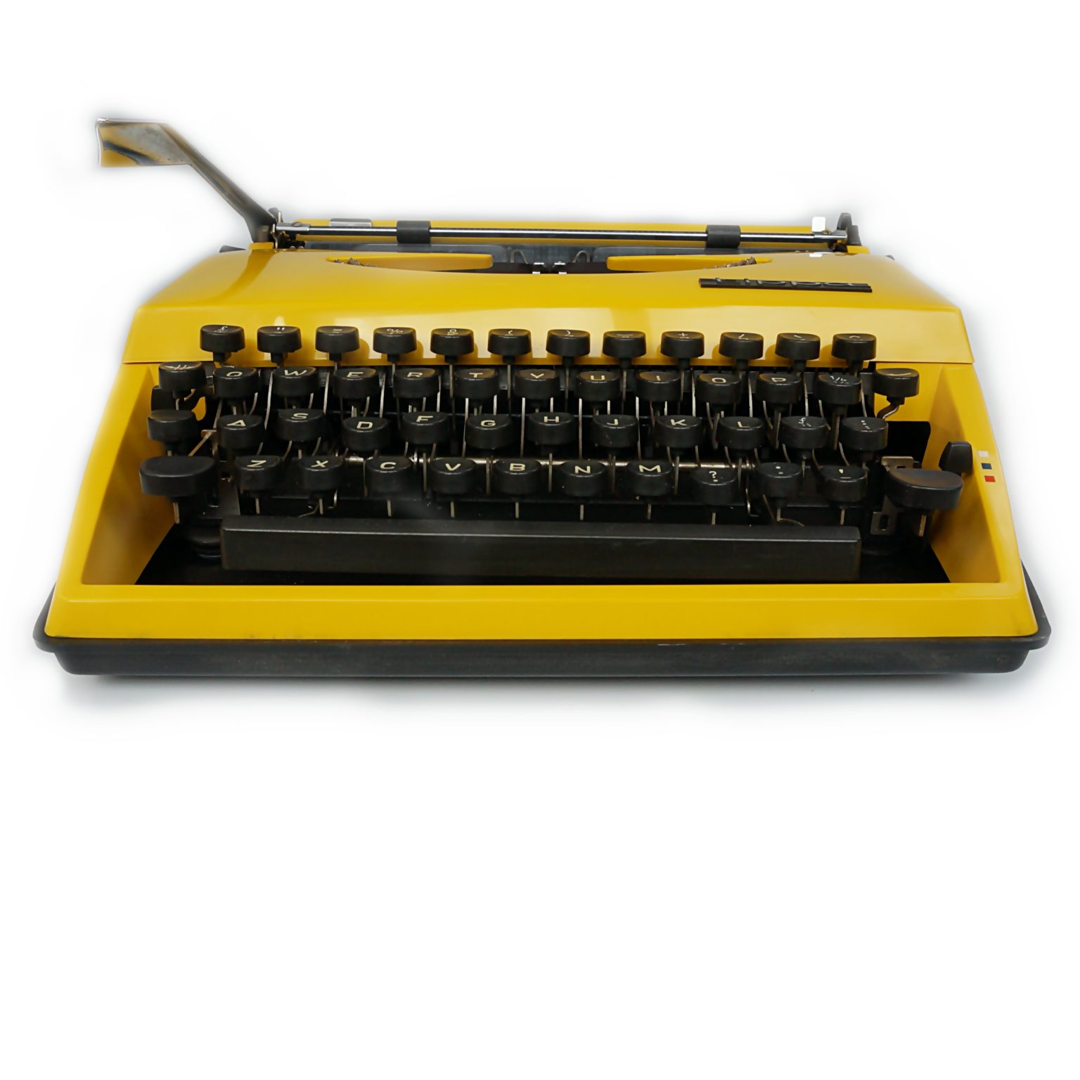 Yellow Triumph Tippa Typewriter For Sale - My Cup Of Retro Typewriters