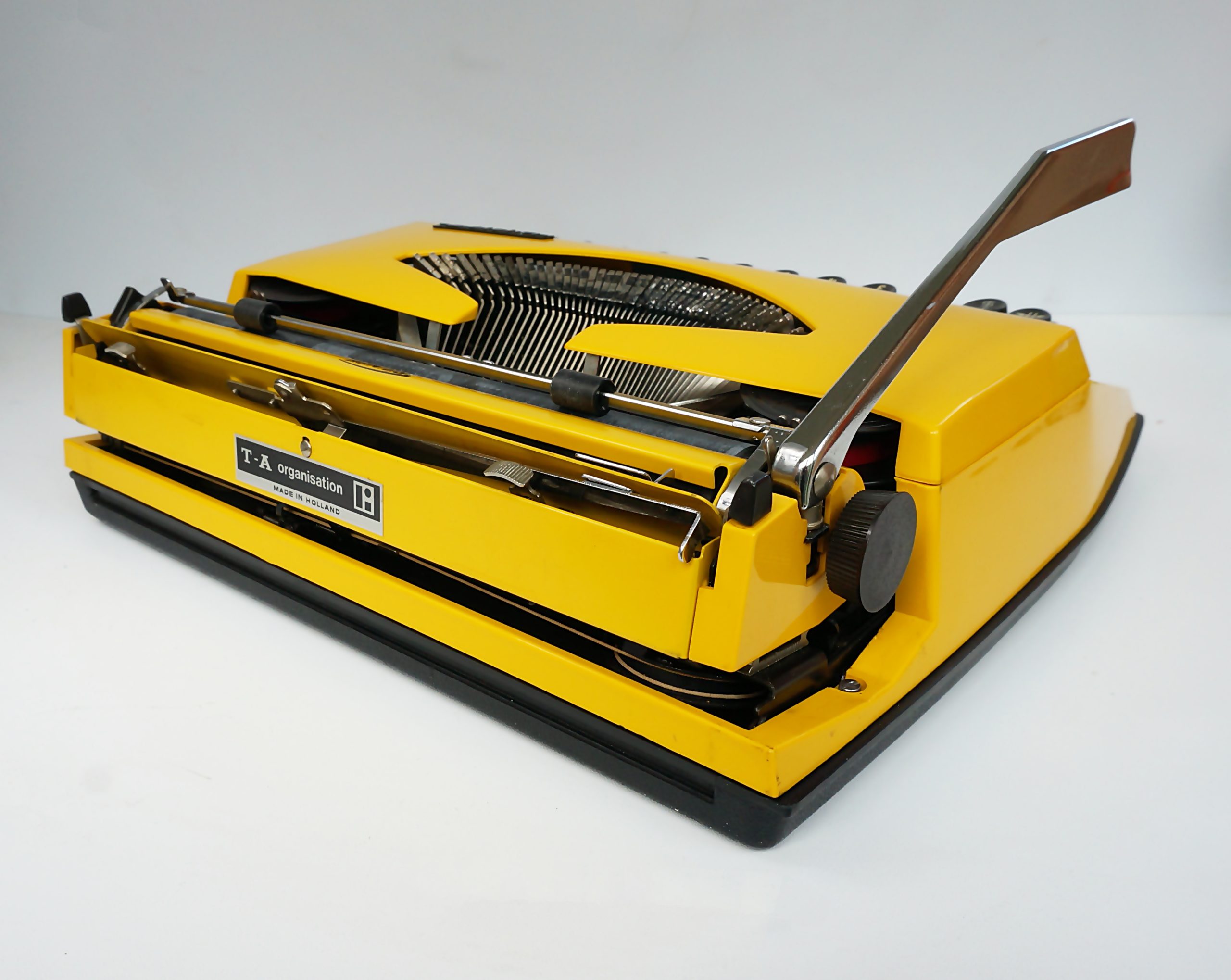 Yellow Triumph Tippa Typewriter For Sale - My Cup Of Retro Typewriters