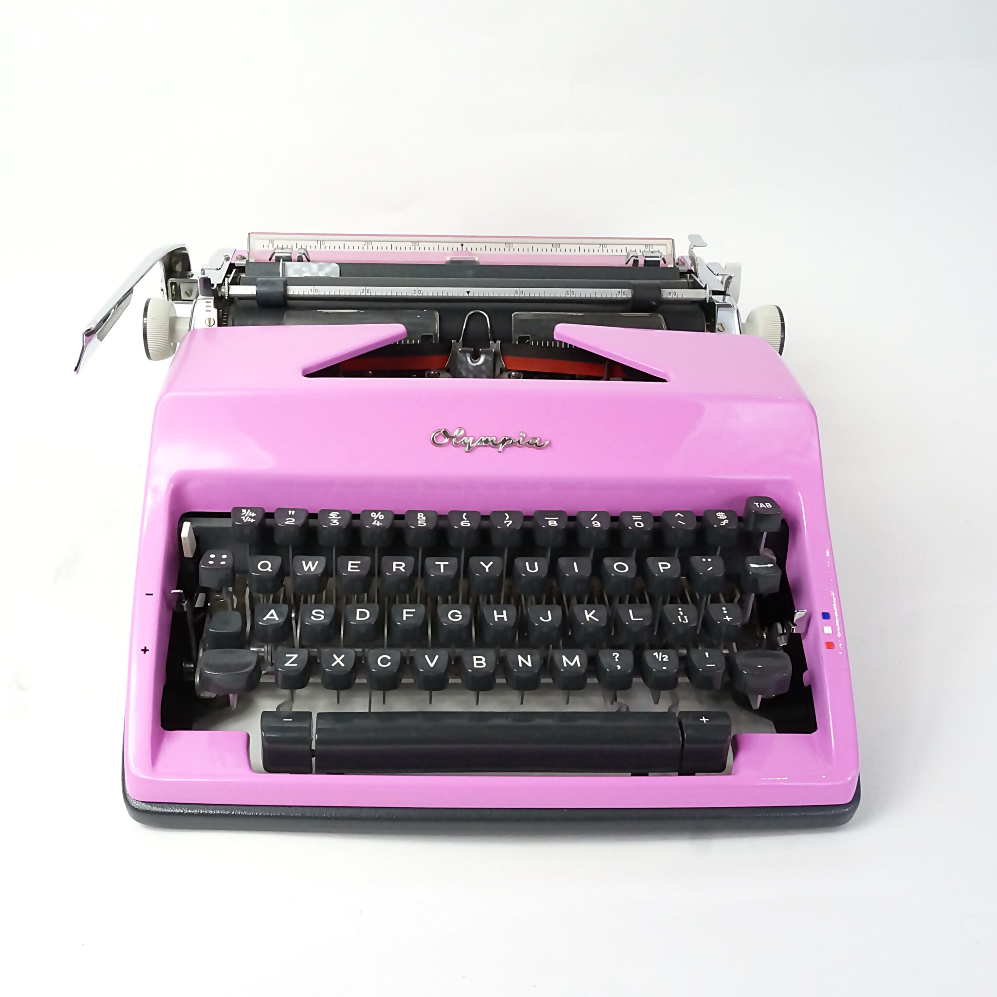 Pink Typewriter, Olympia SM 9 For Sale - My Cup Of Retro Typewriter Store