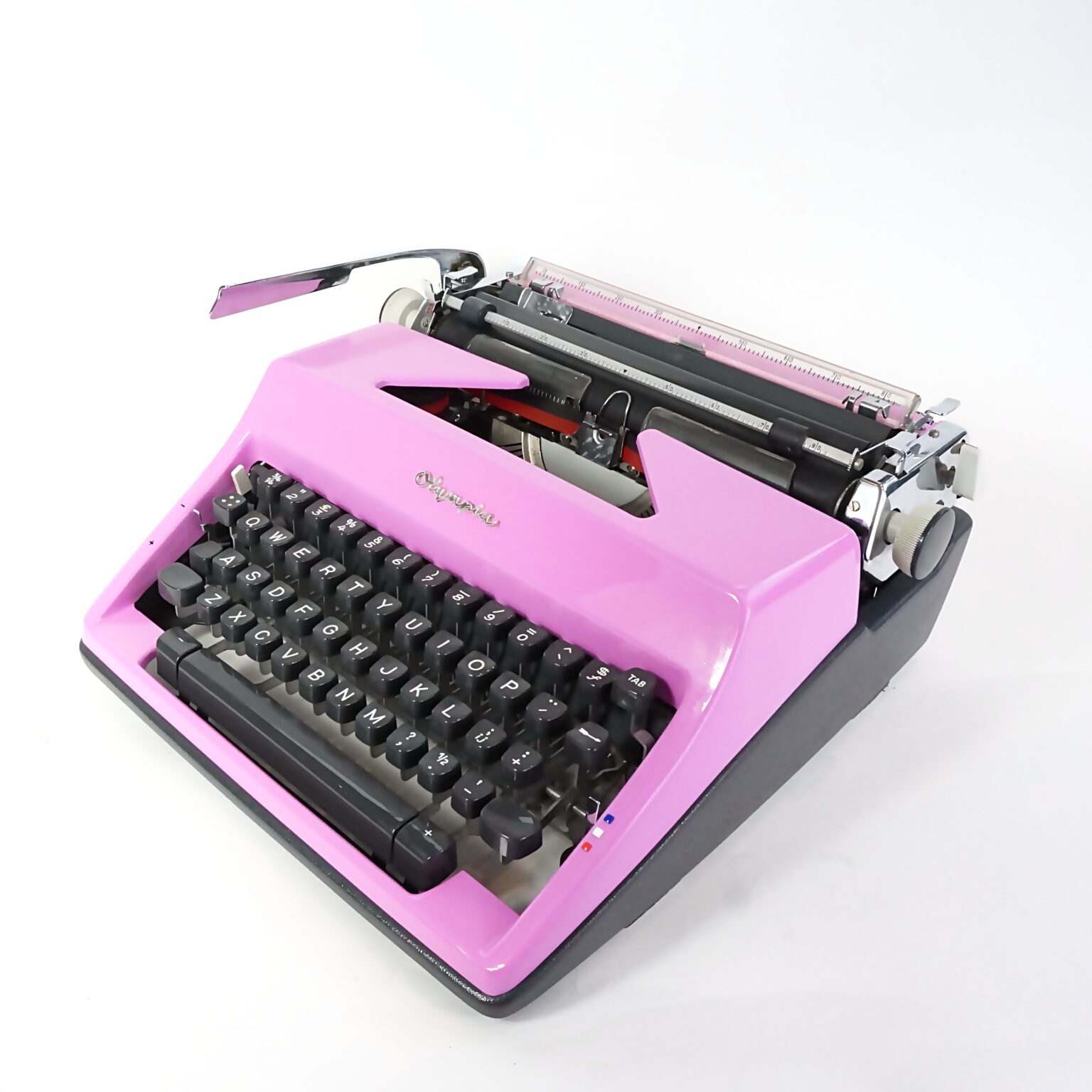 Pink Typewriter, Olympia SM 9 For Sale - My Cup Of Retro Typewriter Store