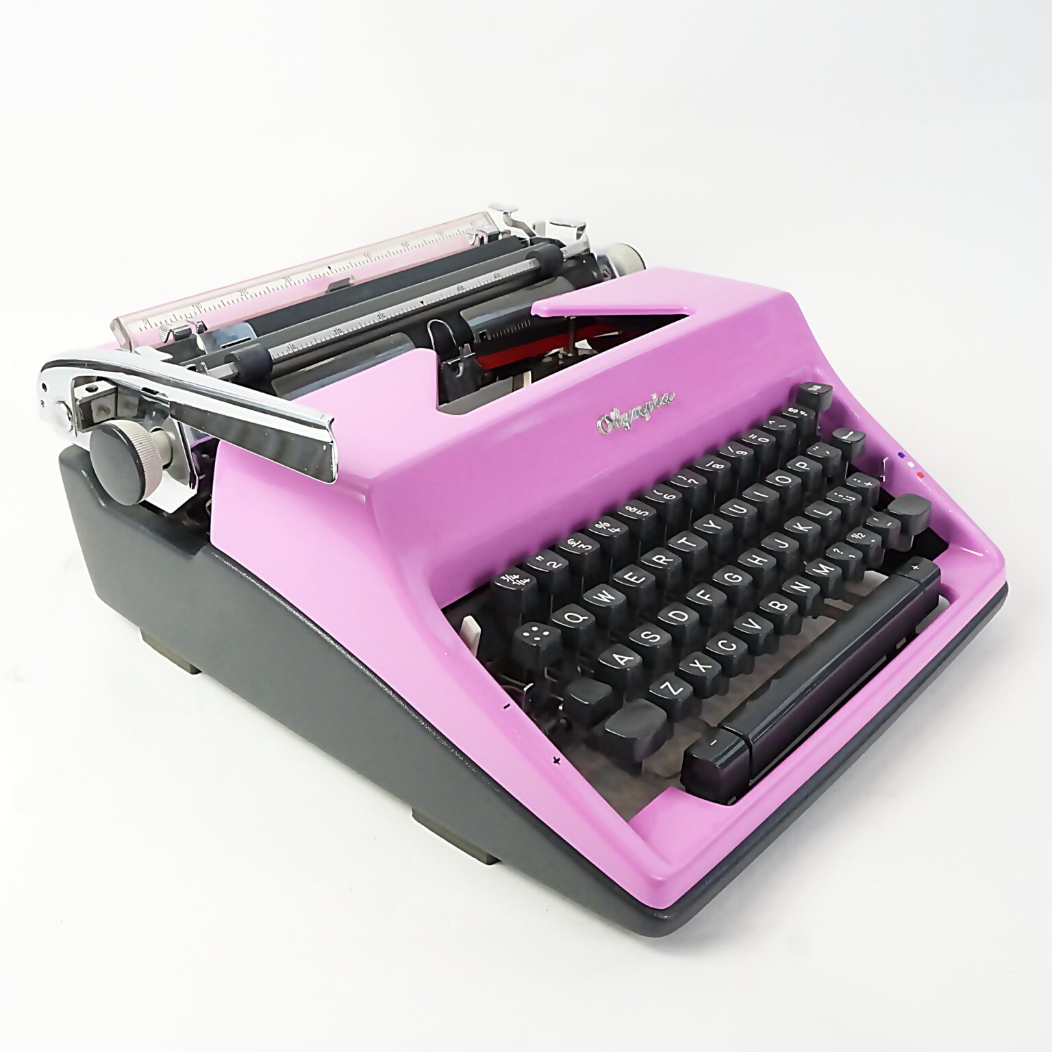 Pink Typewriter, Olympia SM 9 For Sale - My Cup Of Retro Typewriter Store