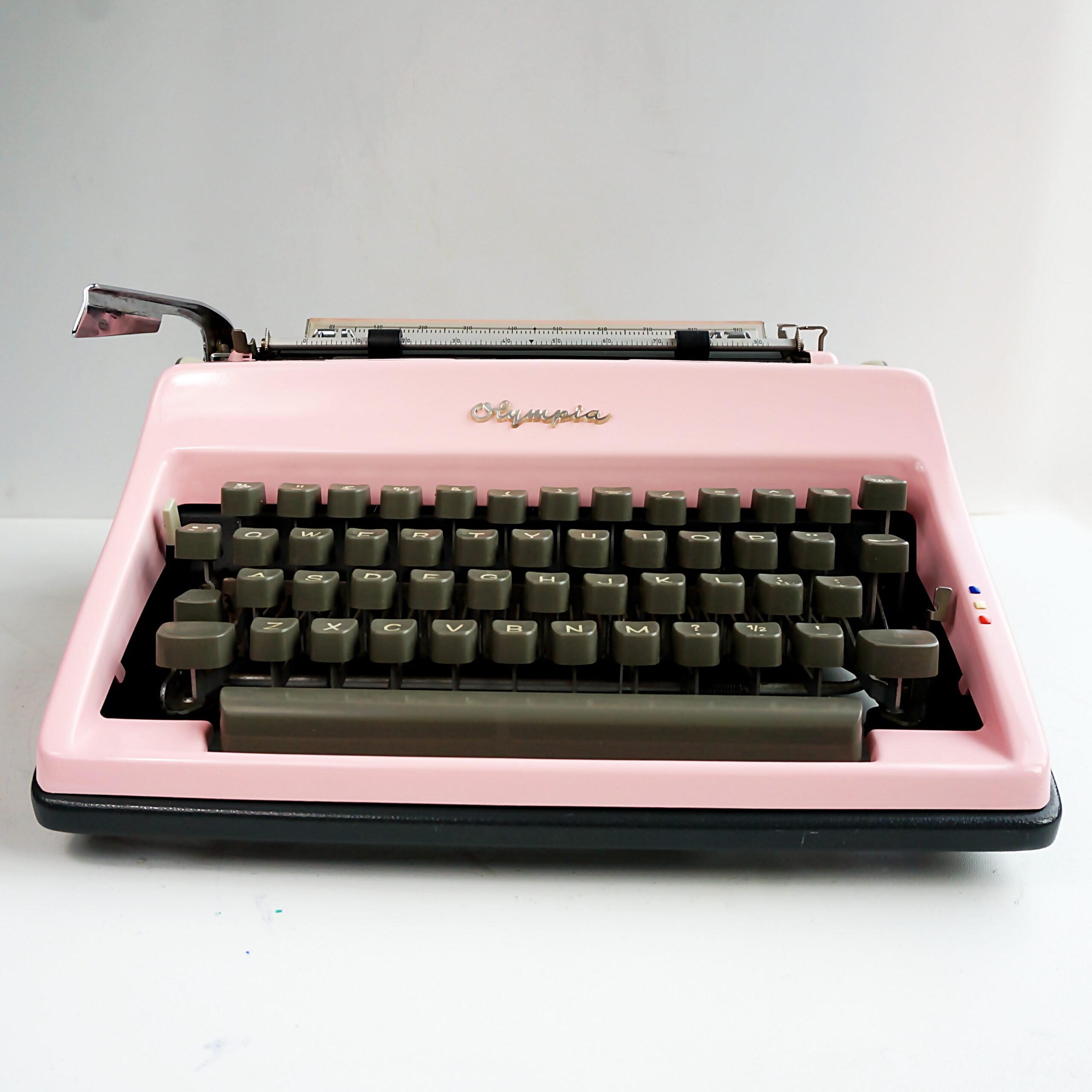 Pink Typewriter - Olympia SM9 For Sale - My Cup Of Retro Typewriter Store