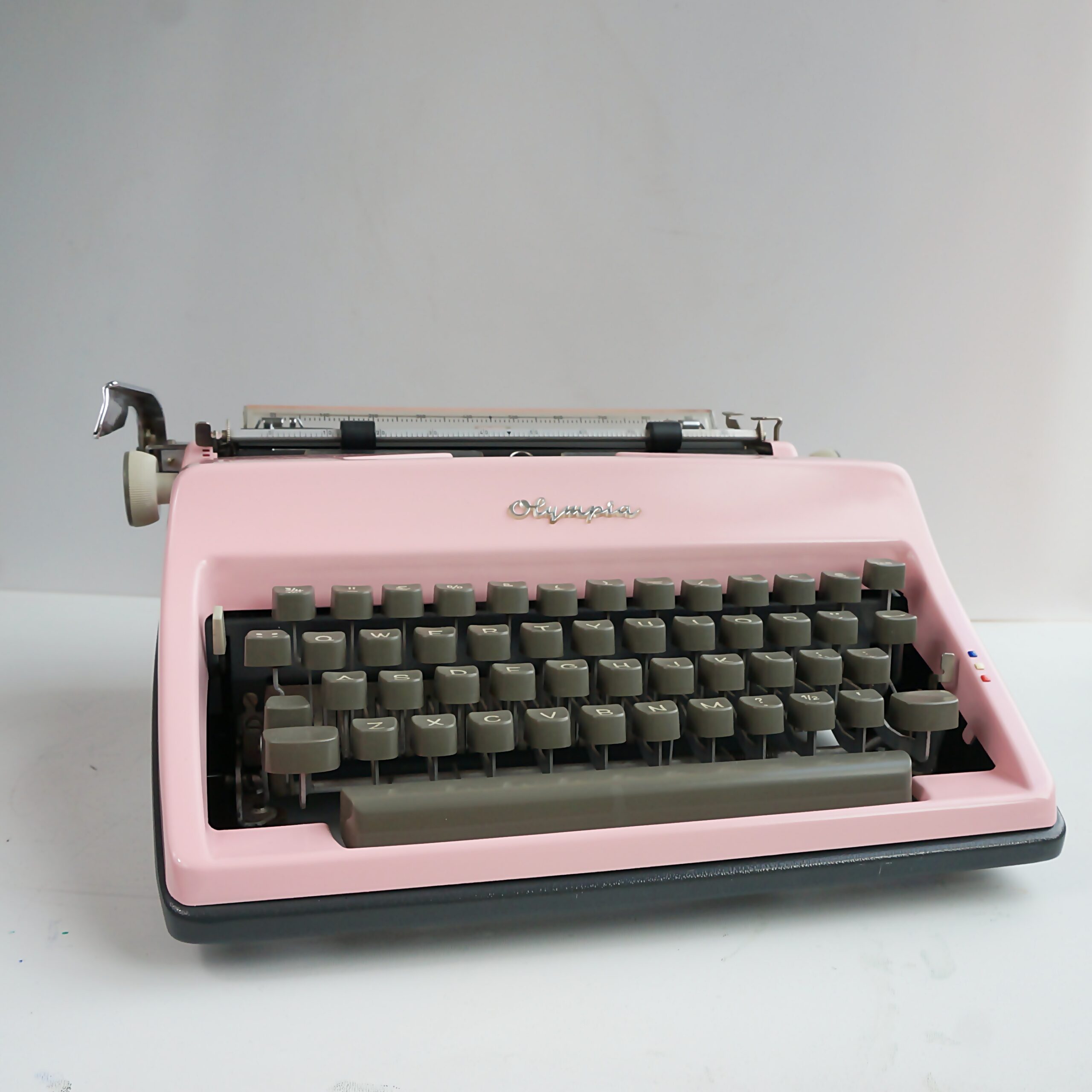 Pink Typewriter - Olympia SM9 For Sale - My Cup Of Retro Typewriter Store