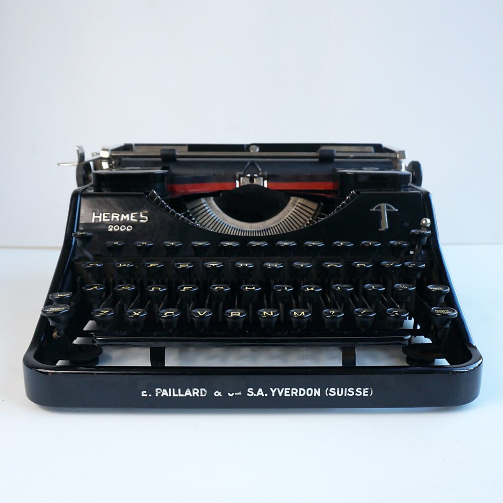 Hermes 2000 Typewriter (1934) For Sale - My Cup Of Retro Typewriters