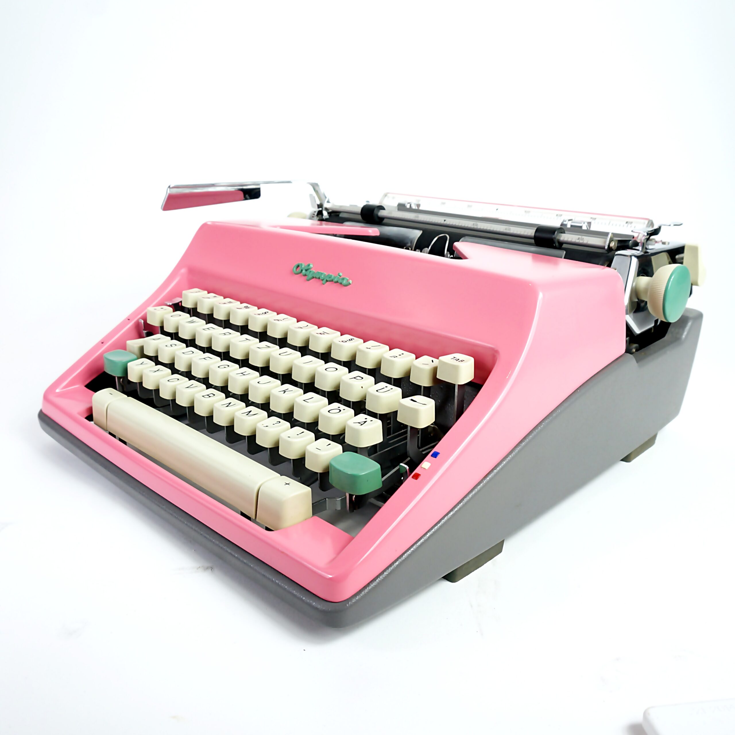 Pink Typewriter, Olympia SM8 For Sale - My Cup Of Retro Typewriter Store