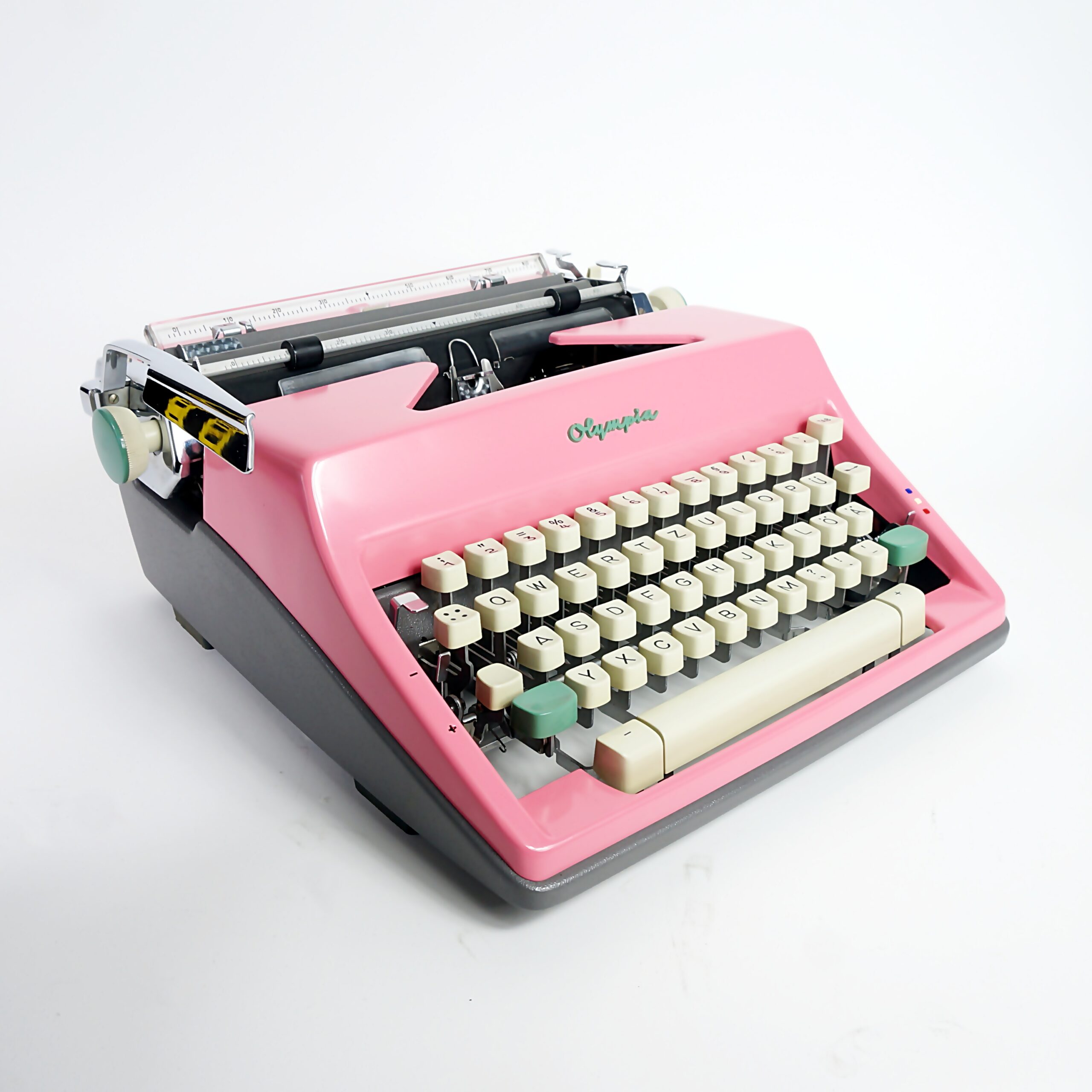 Pink Typewriter, Olympia SM8 For Sale - My Cup Of Retro Typewriter Store