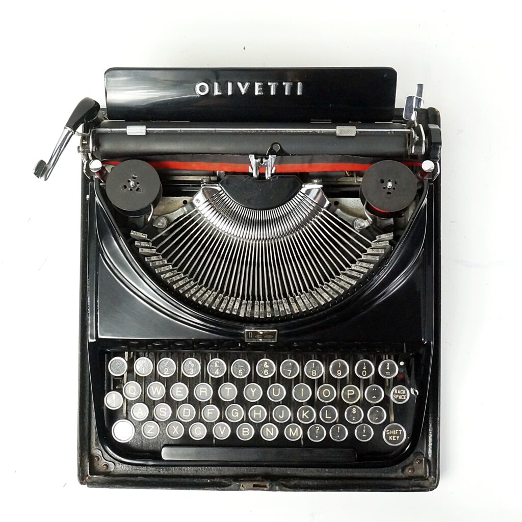Olivetti ICO MP1 Typewriter For Sale - My Cup Of Retro Typewriters