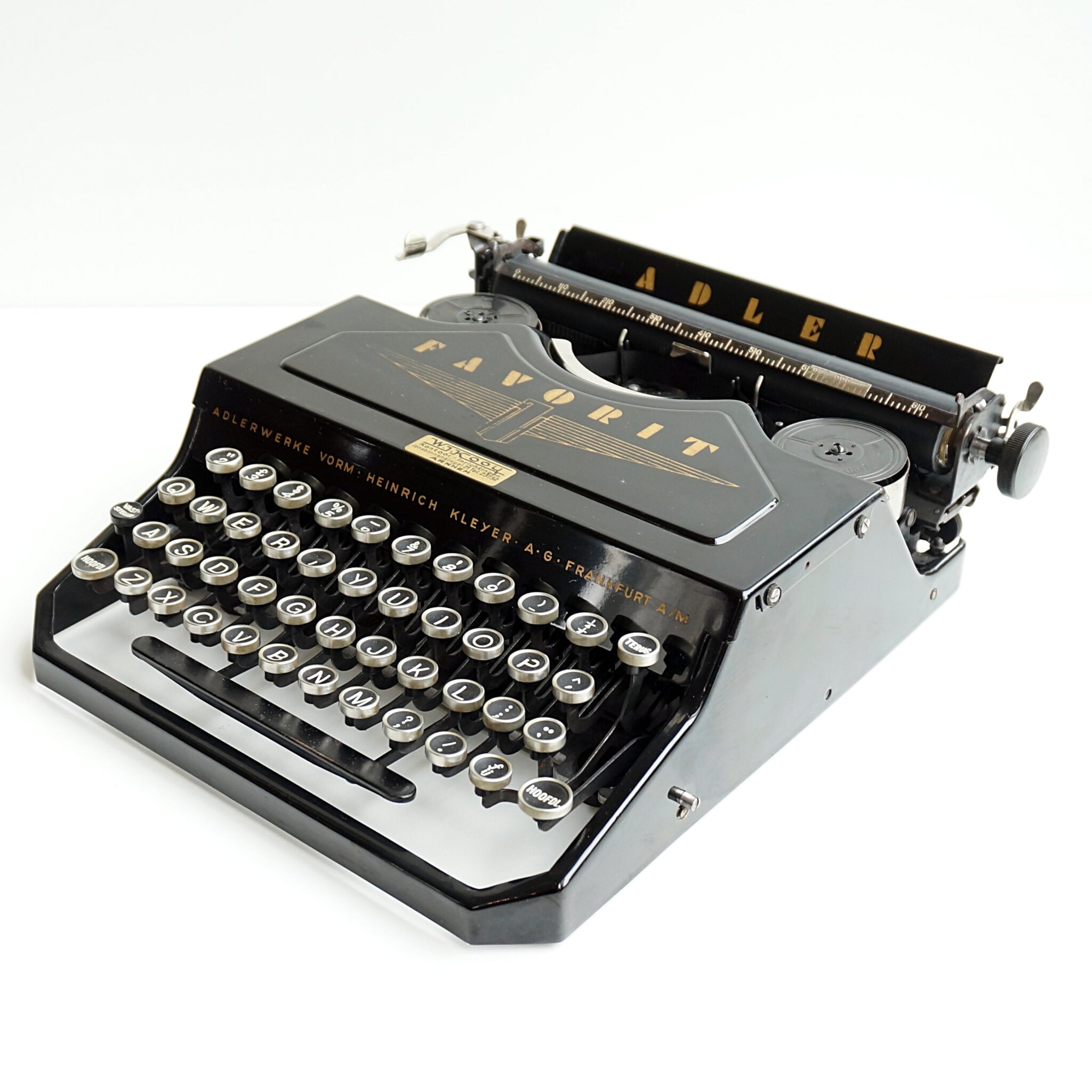 Adler Favorit Typewriter for sale - My Cup Of Retro Typewriter Shop