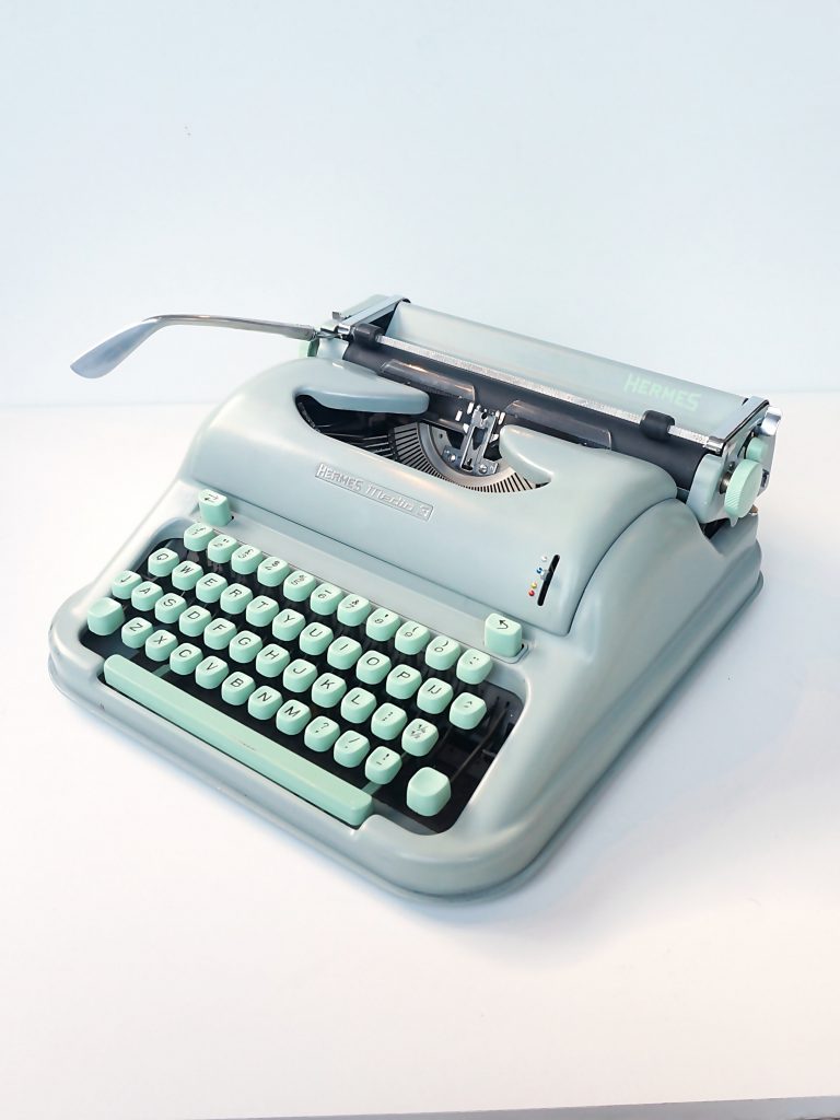 Hermes Media 3 Typewriter 1959 For Sale - My Cup Of Retro Typewriters